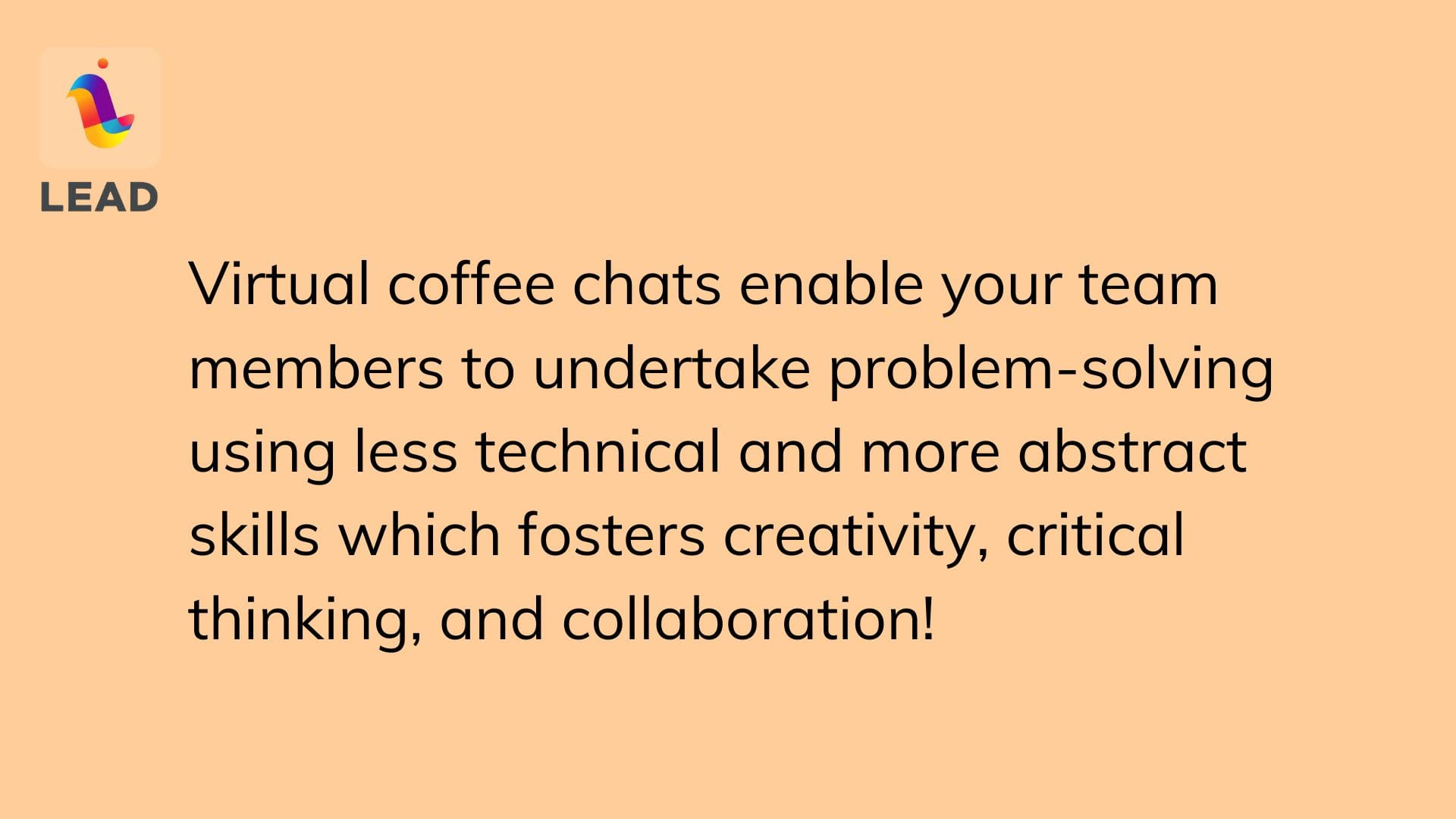 5 Ways Virtual Coffee Chats Make Collaboration Sparks! - LEAD