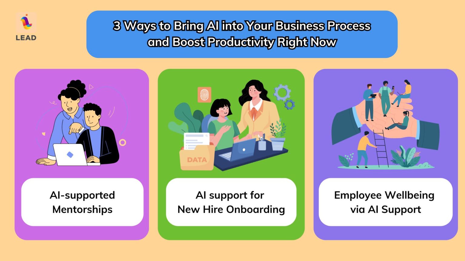 3 Essential Insights for Using AI to Increase Workplace Productivity - LEAD